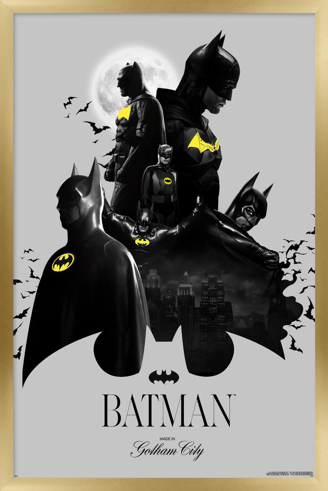 DC Comics Batman: 85th Anniversary - Batman Collage Wall Poster, 14.725 ...