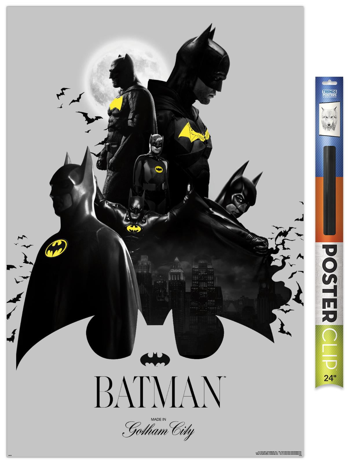 DC Comics Batman: 85th Anniversary - Batman Collage Wall Poster, 22.375 ...