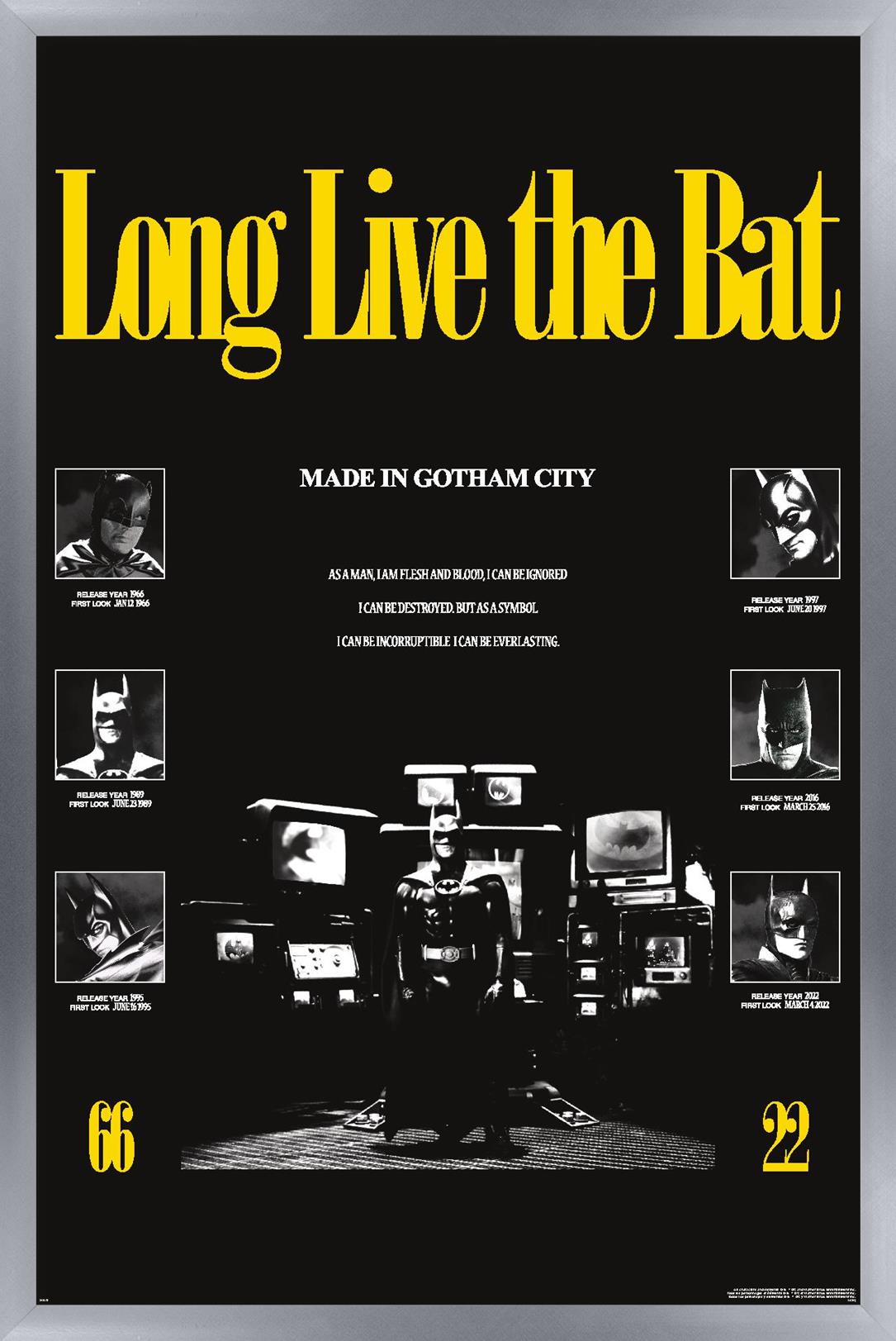 DC Comics Batman: 85th Anniversary - Long Live The Bat (Batman Collage ...