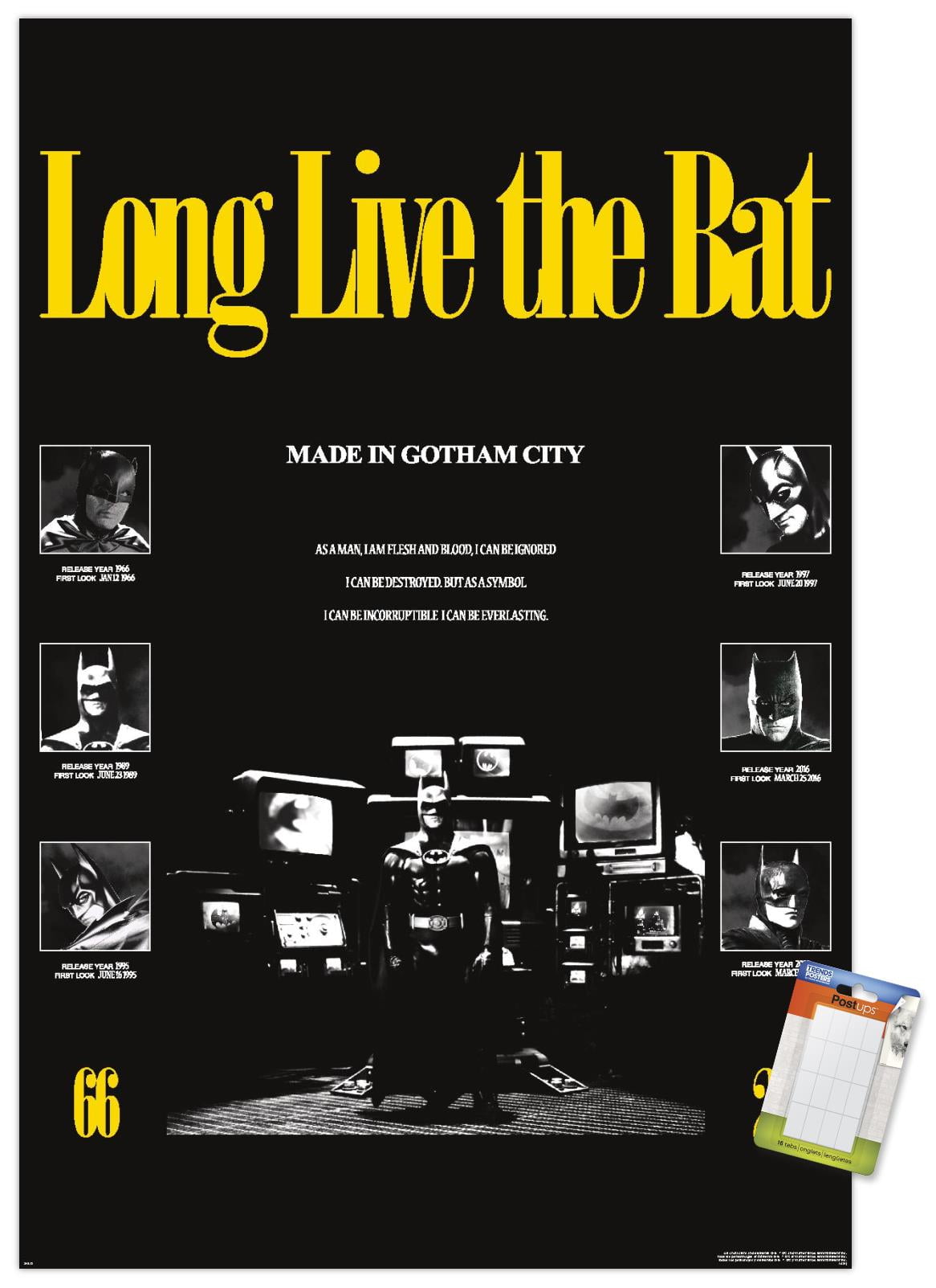 DC Comics Batman: 85th Anniversary - Long Live The Bat (Batman Collage ...