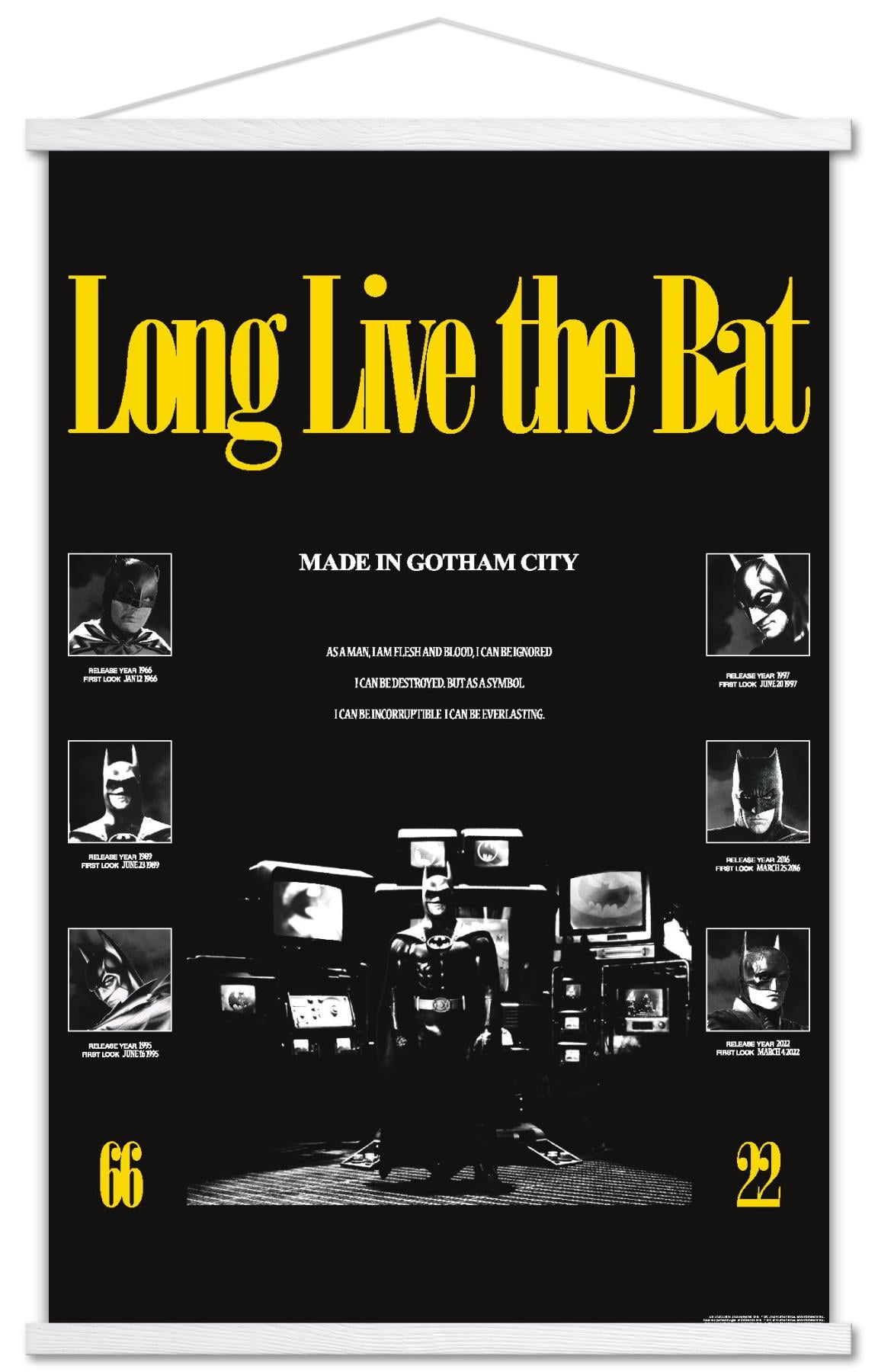 DC Comics Batman: 85th Anniversary - Long Live The Bat (Batman Collage ...