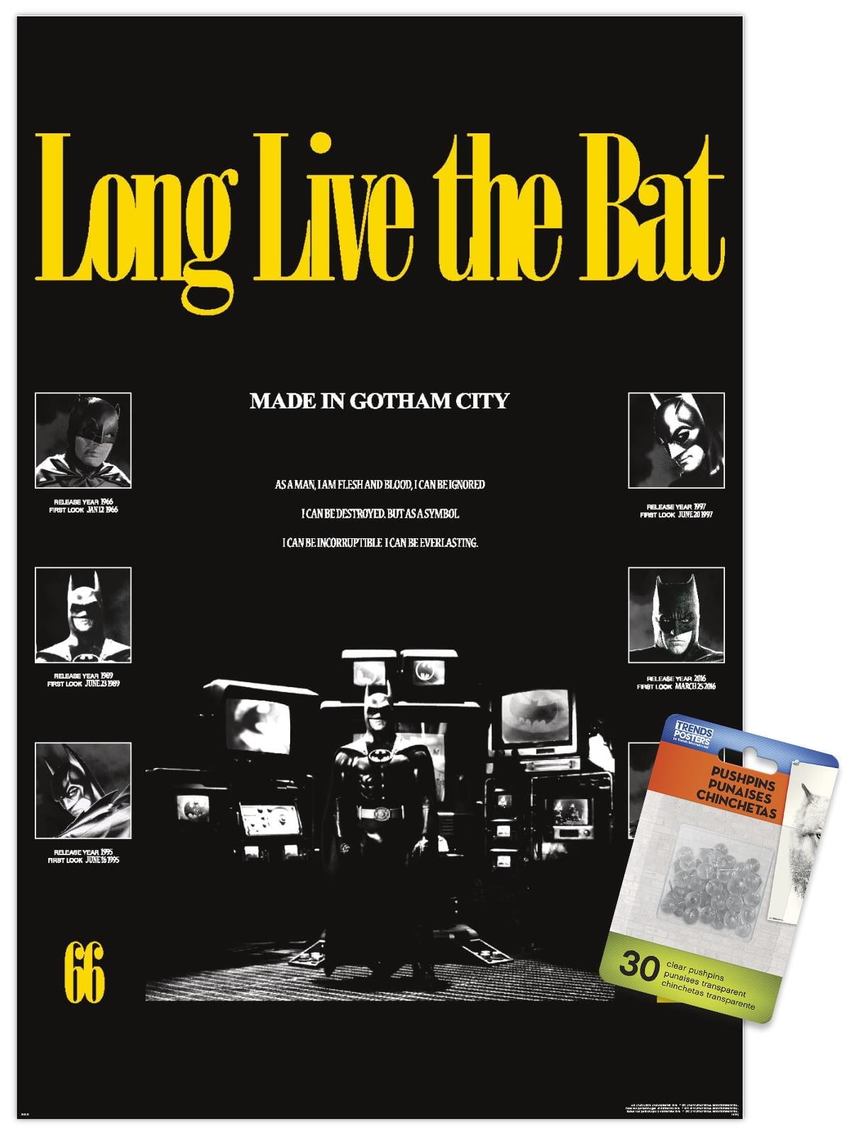 DC Comics Batman: 85th Anniversary - Long Live The Bat (Batman Collage ...