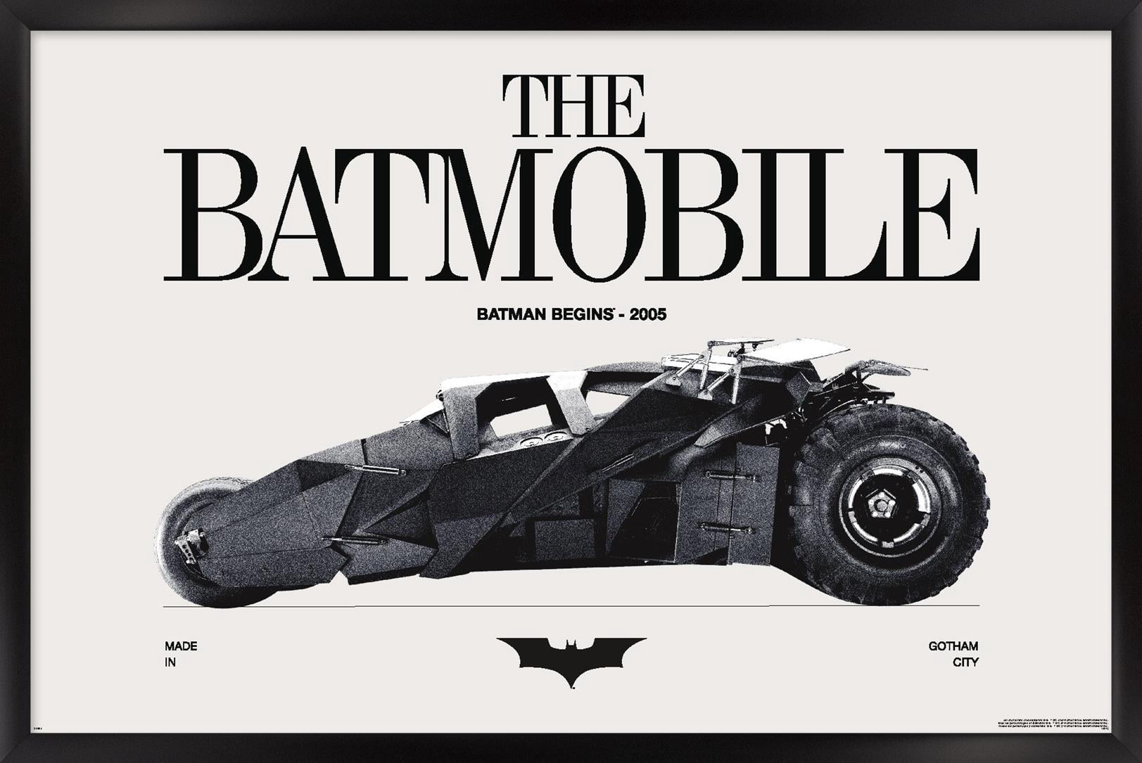 DC Comics Batman: 85th Anniversary - The Batmobile 2005 Wall Poster, 14 ...
