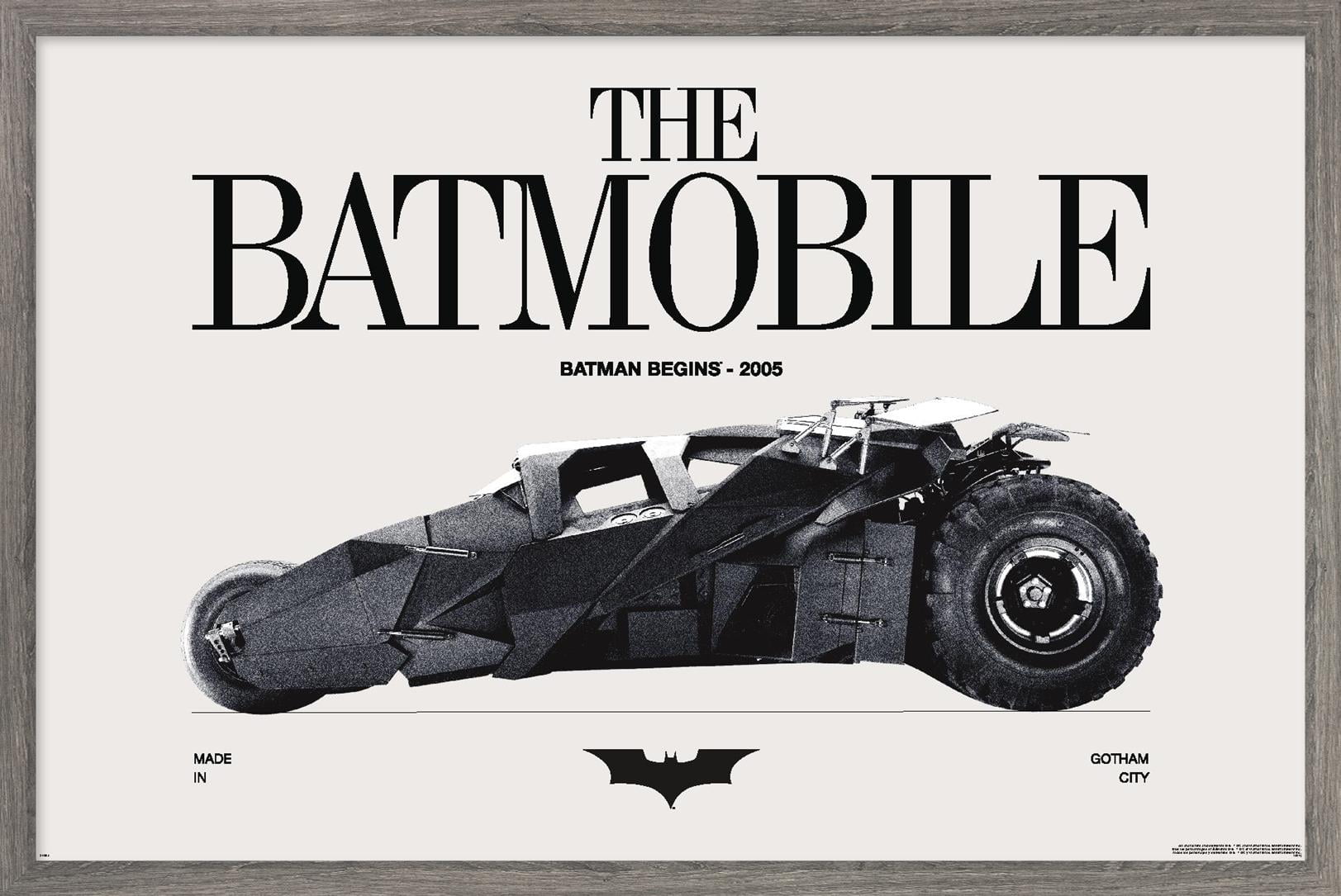 DC Comics Batman: 85th Anniversary - The Batmobile 2005 Wall Poster, 22 ...