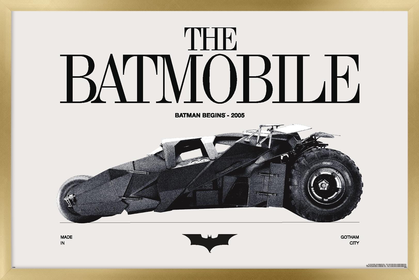 DC Comics Batman: 85th Anniversary - The Batmobile 2005 Wall Poster, 22 ...