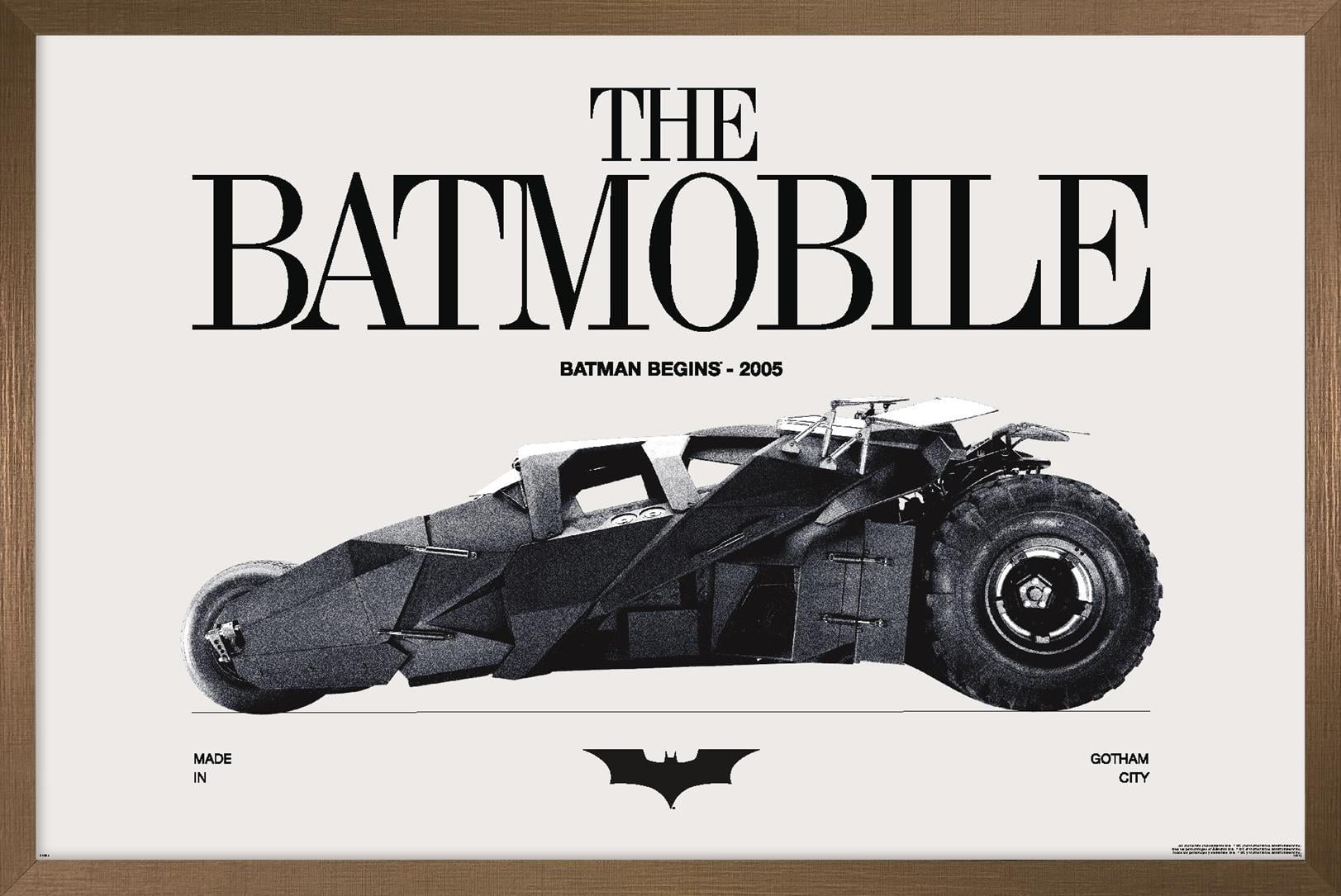 DC Comics Batman: 85th Anniversary - The Batmobile 2005 Wall Poster, 22 ...