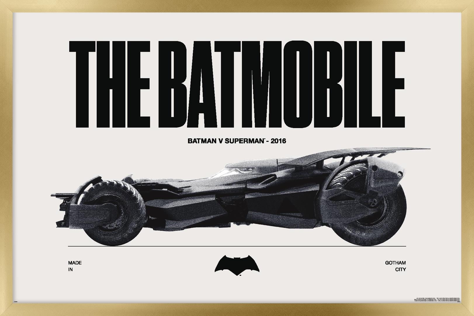 DC Comics Batman: 85th Anniversary - The Batmobile 2016 Wall Poster, 14 ...
