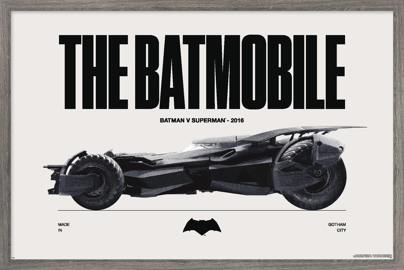 DC Comics Batman: 85th Anniversary - The Batmobile 2016 Wall Poster, 14 ...