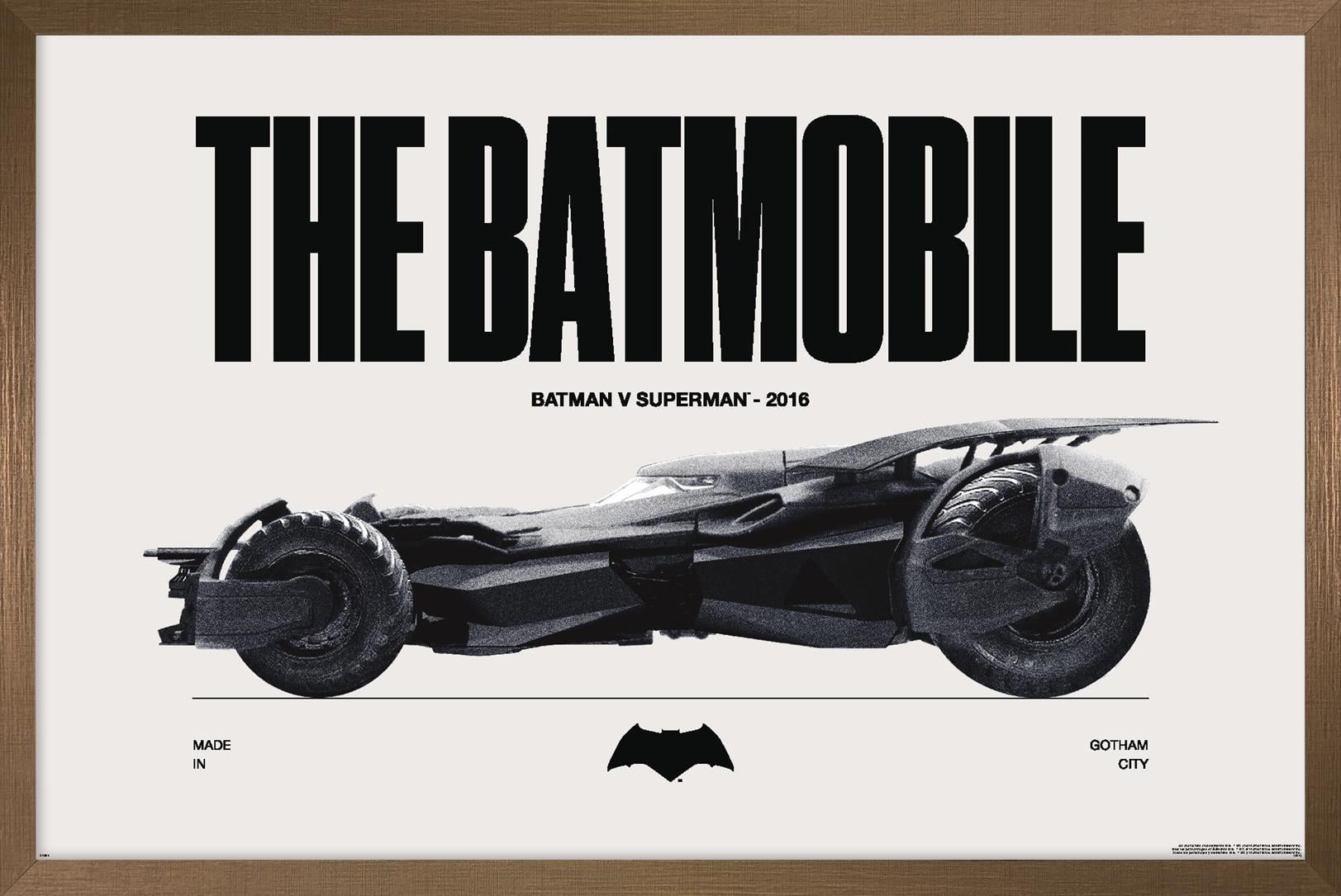 DC Comics Batman: 85th Anniversary - The Batmobile 2016 Wall Poster, 22 ...