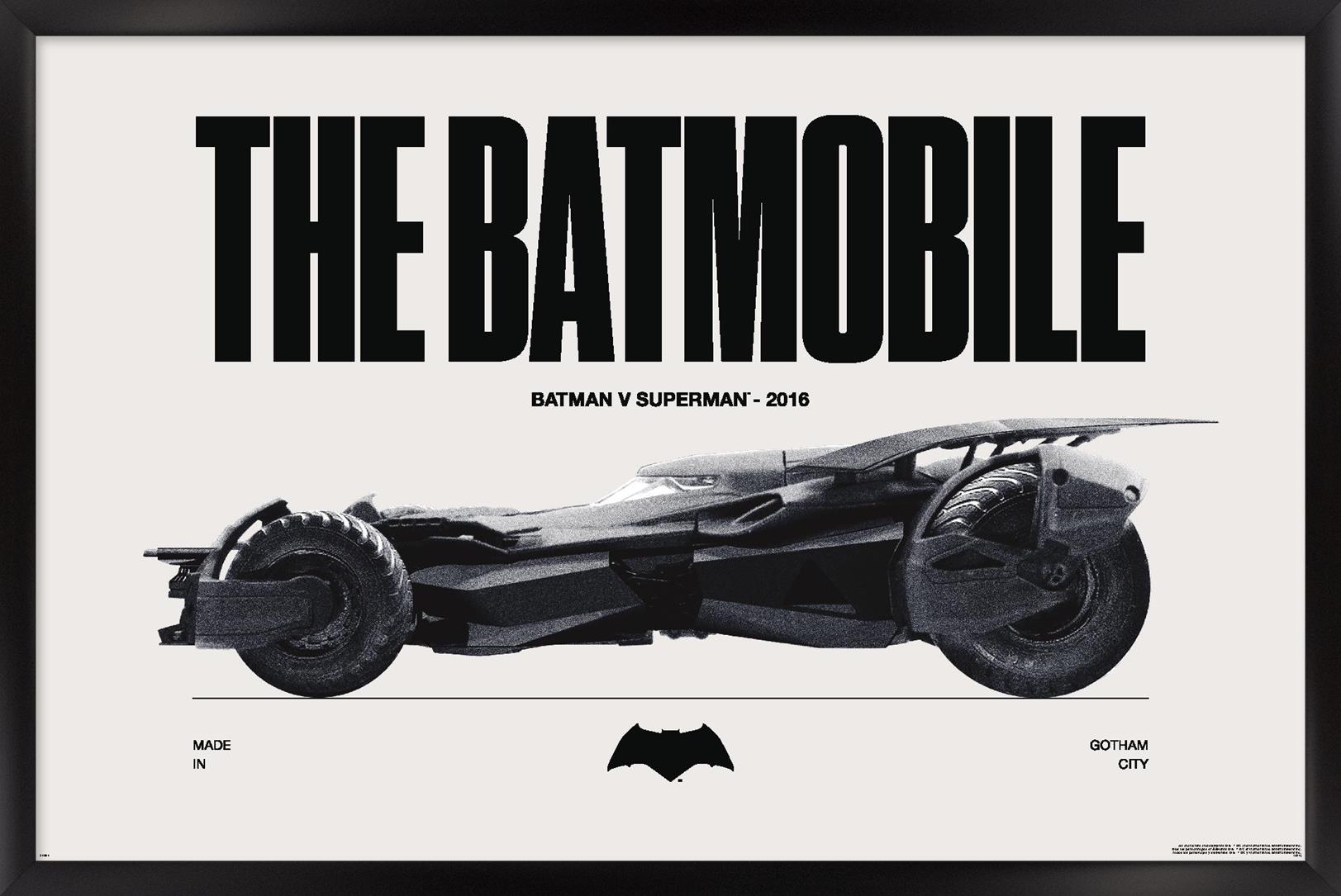 DC Comics Batman: 85th Anniversary - The Batmobile 2016 Wall Poster, 22 ...