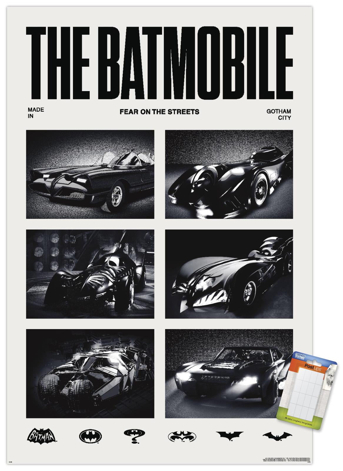 DC Comics Batman: 85th Anniversary - The Batmobile Fear The Streets ...