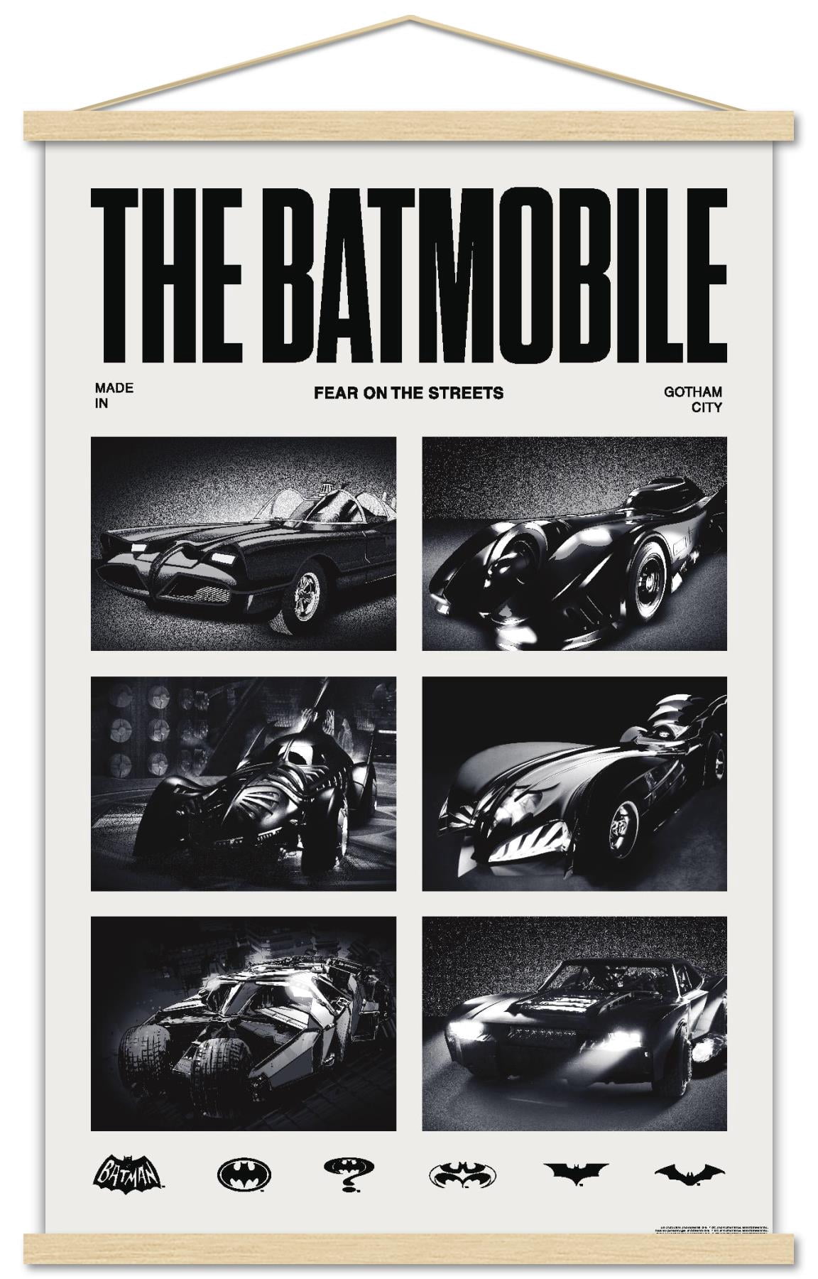 DC Comics Batman: 85th Anniversary - The Batmobile Fear The Streets ...