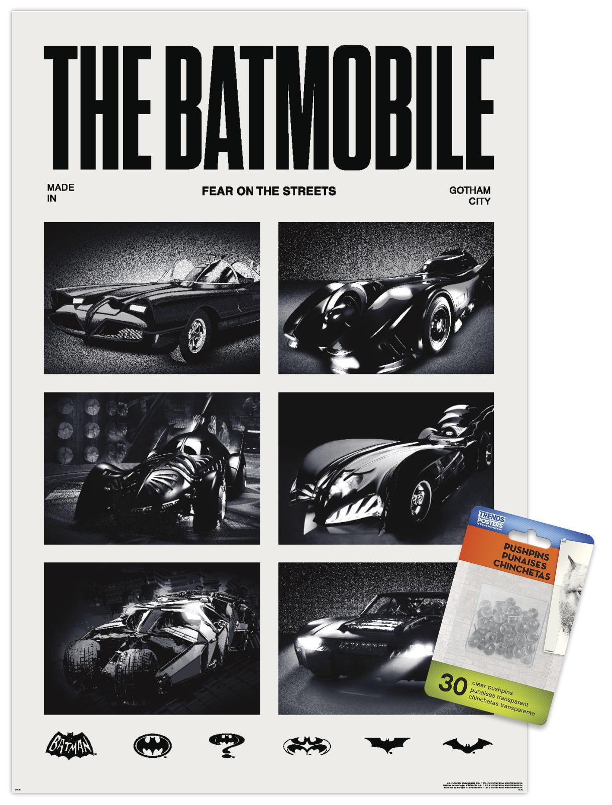 DC Comics Batman: 85th Anniversary - The Batmobile Fear The Streets ...