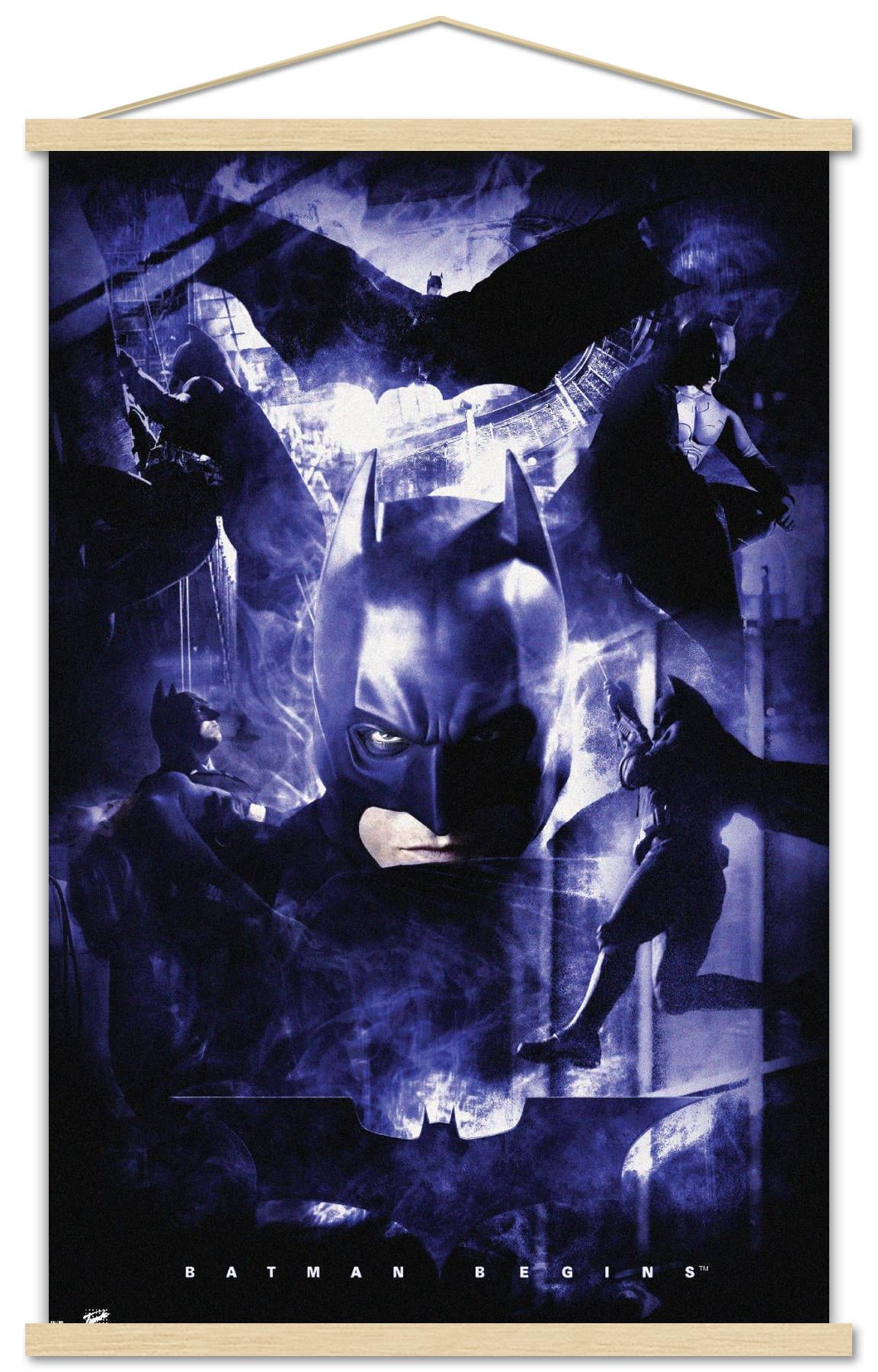 DC Comics - Batman - Action Wall Poster with Wooden Magnetic Frame, 22. ...