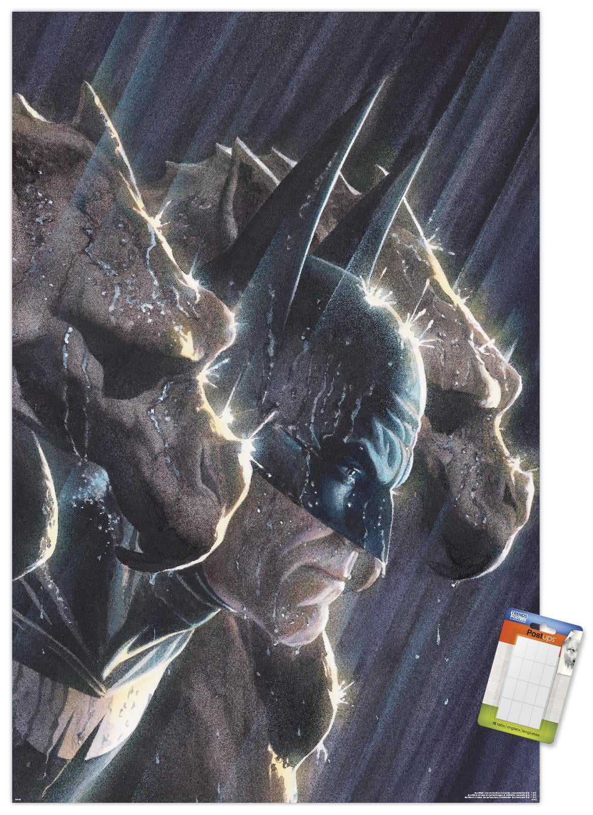 DC Comics Batman - Alex Ross Gargoyles Wall Poster, 14.725" x 22.375 ...