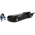 DC Comics Batmobile Die-cast Car, 1:24 Scale Vehicle, Batman Figurine ...