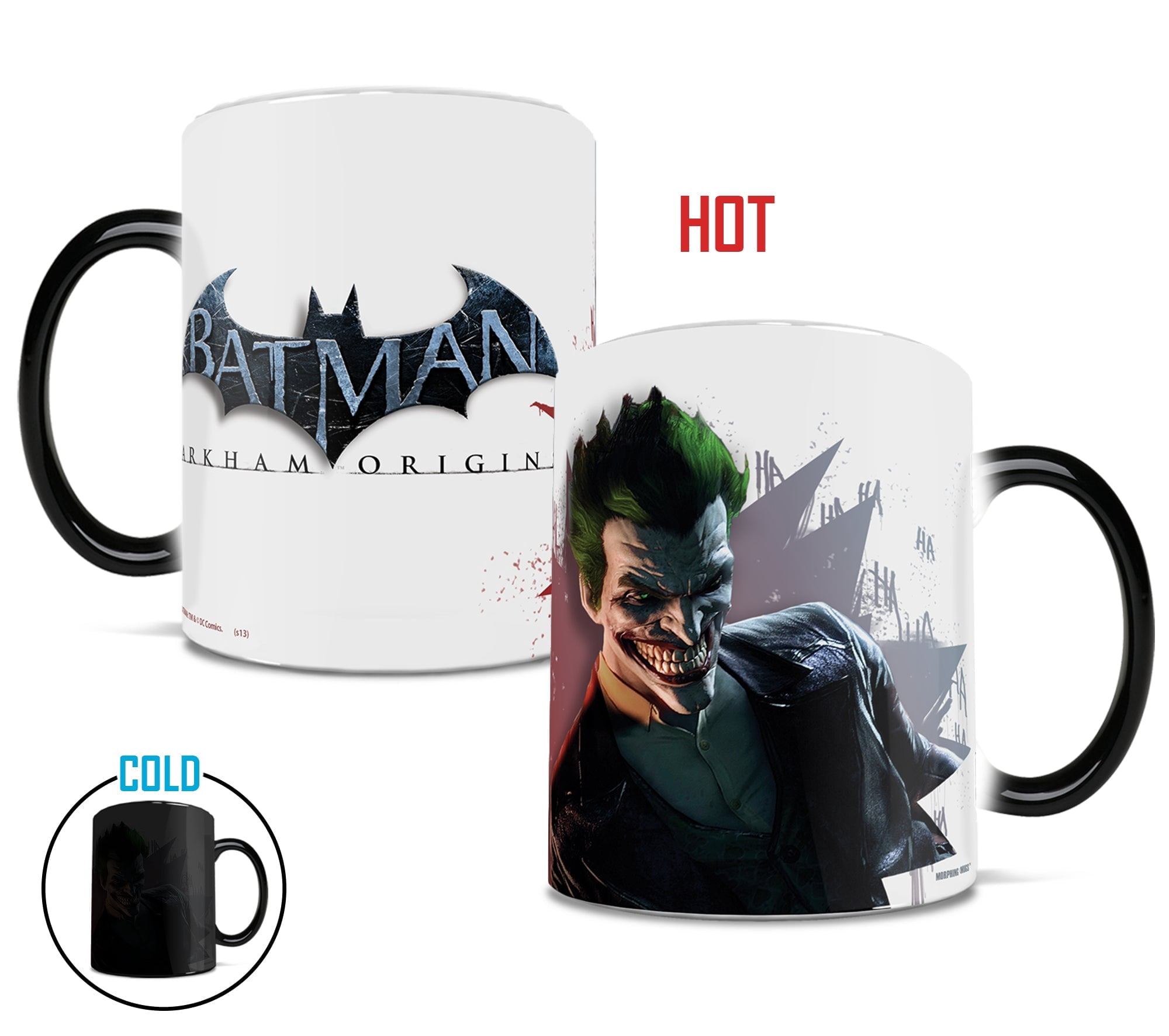 DC Comics (Batman: Arkham City - The Joker) Morphing Mugs® Heat ...