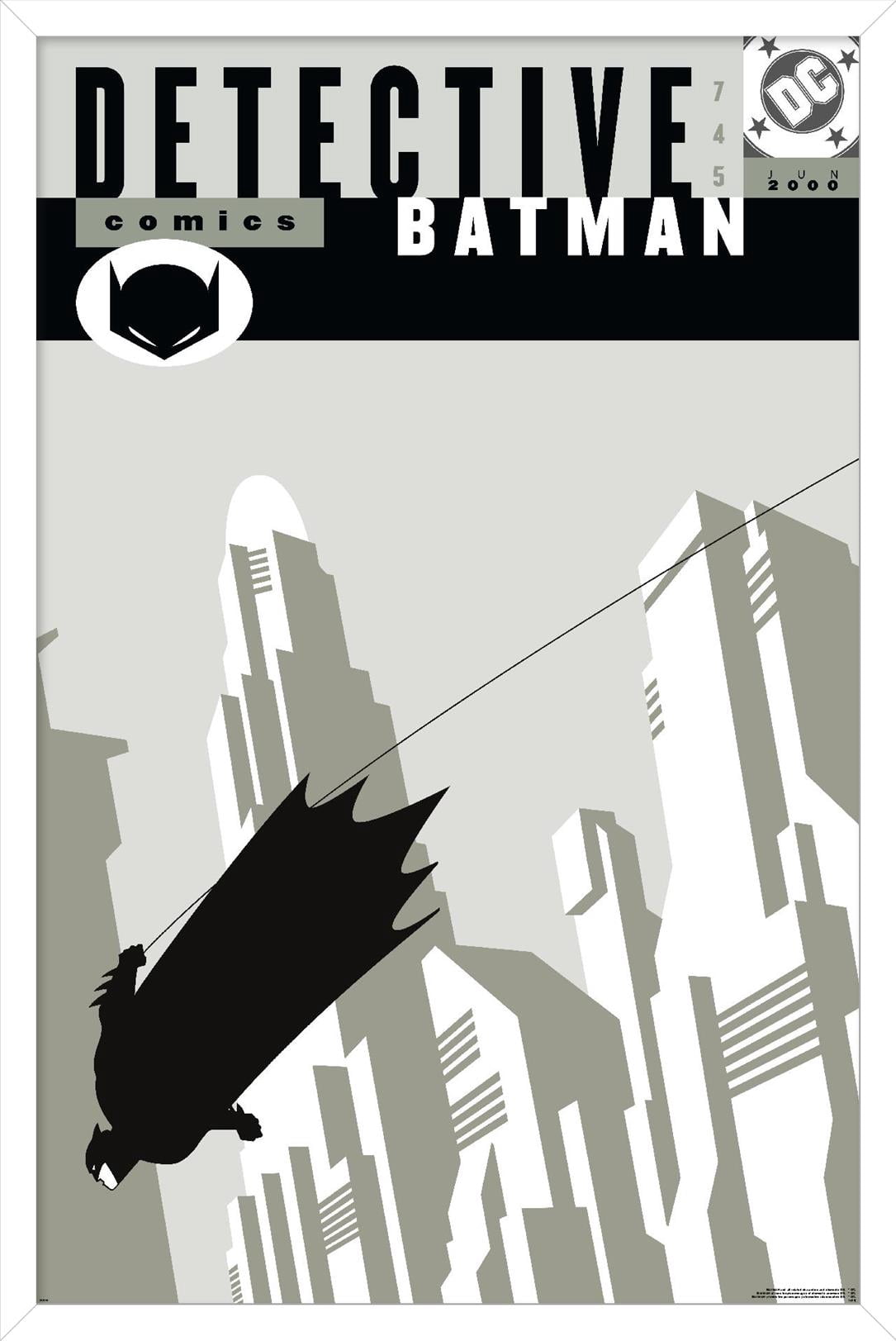DC Comics Batman - Art Deco Skyline Wall Poster, 22.375" x 34" Framed ...