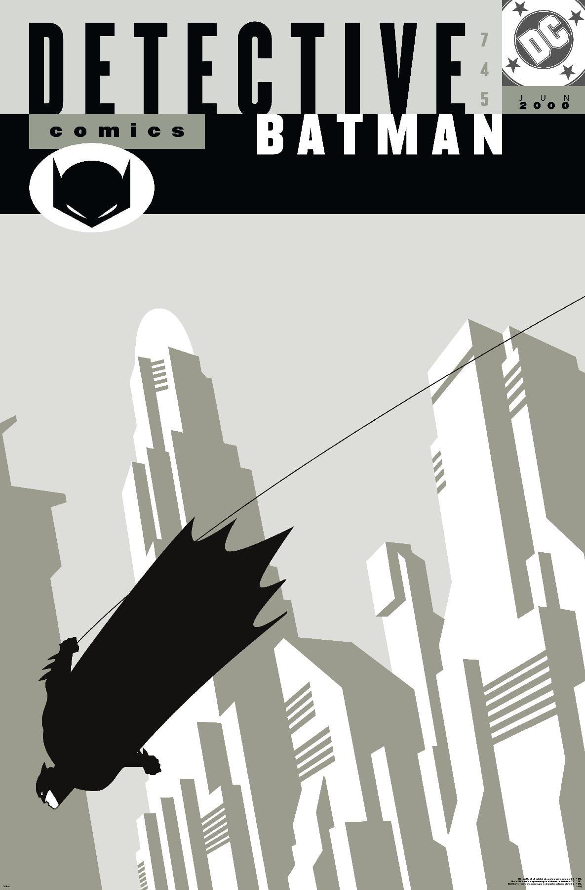 DC Comics Batman - Art Deco Skyline Wall Poster, 22.375" x 34 ...