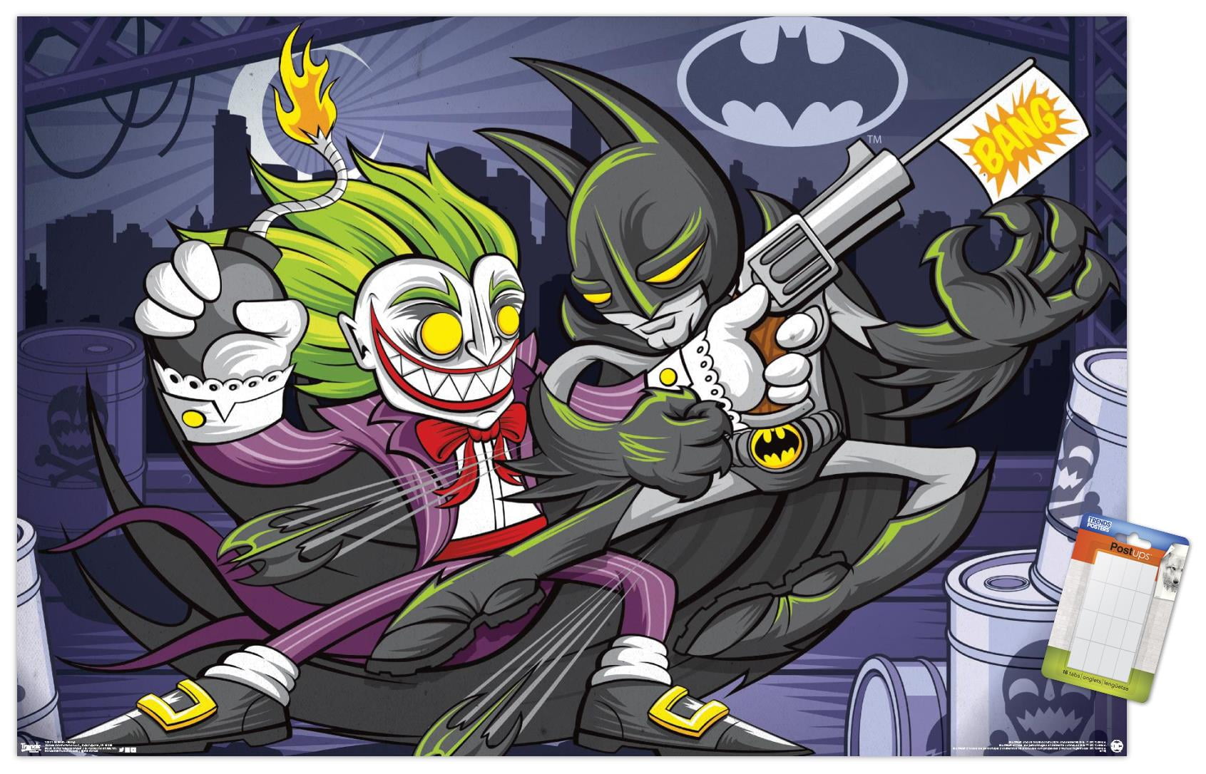 DC Comics - Batman - Bang Wall Poster, 14.725" x 22.375" - Walmart.com