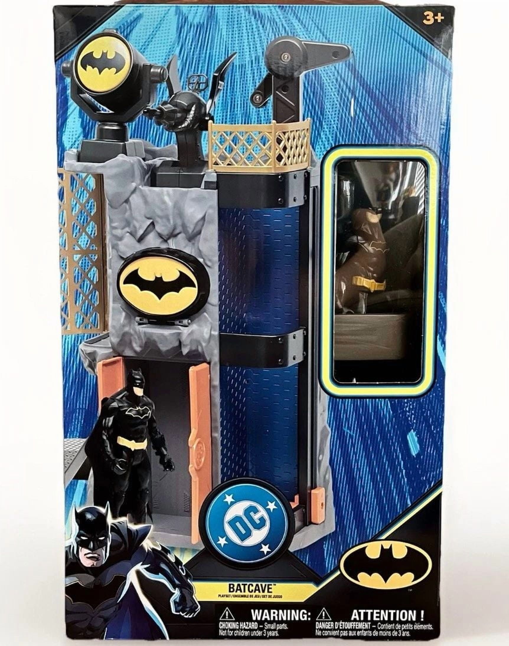 DC Comics Batman Batcave Playset with Batman Action Figure - Walmart.com