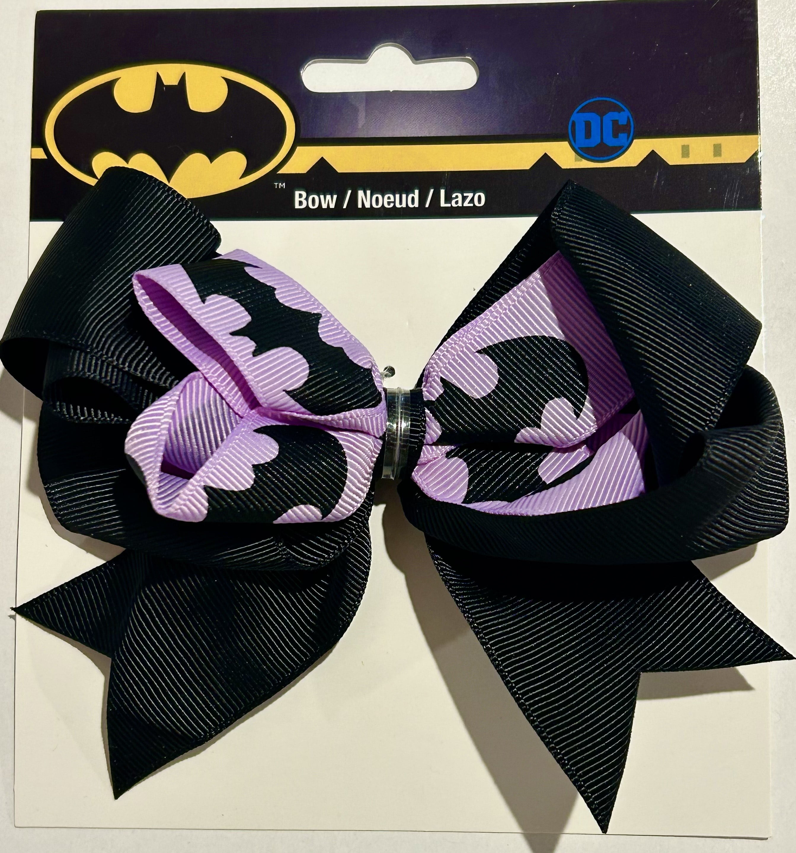 DC Comics Batman / Batgirl Bow Decorative Embellishment - Walmart.com