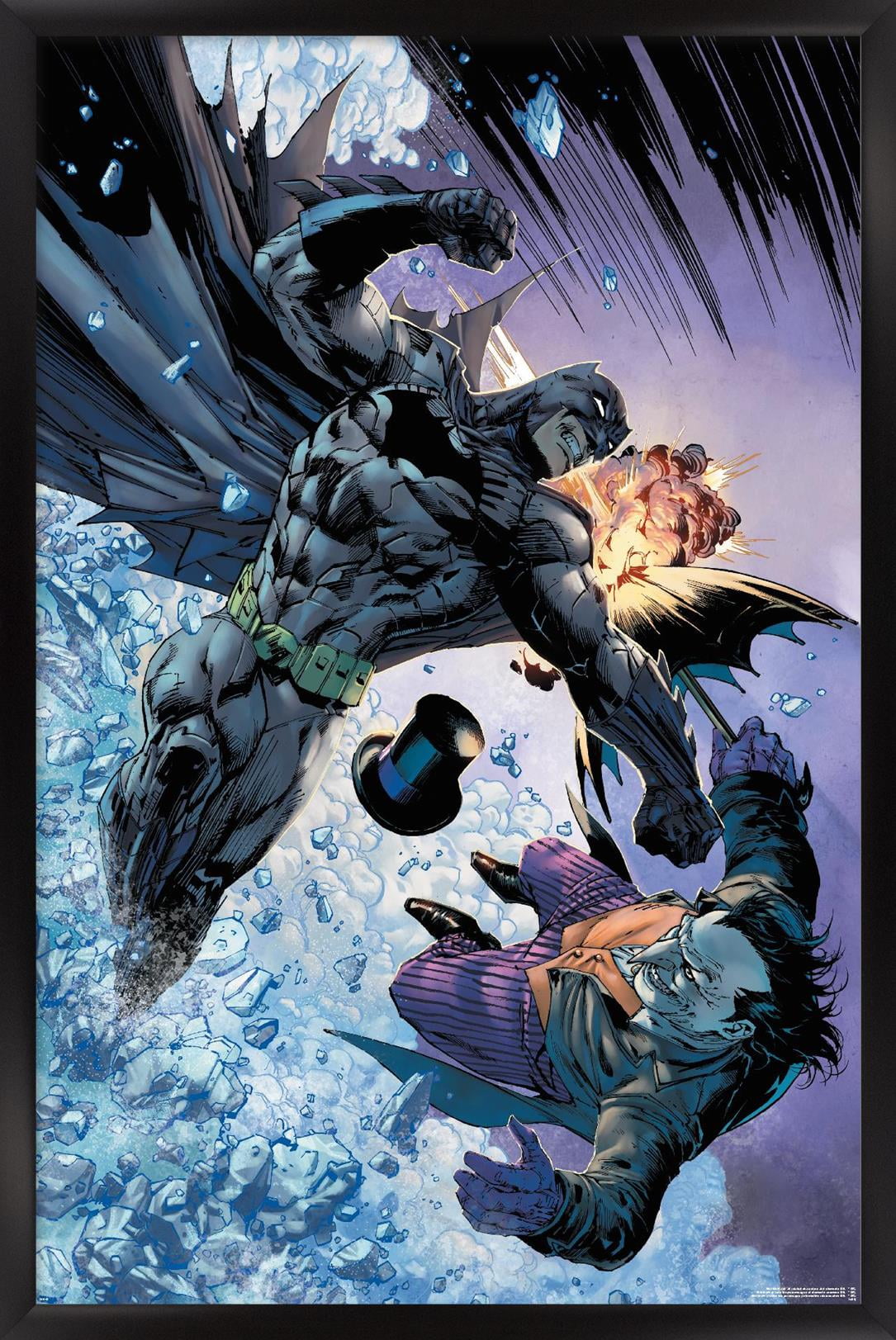 DC Comics Batman - Batman Fighting The Penguin Wall Poster, 22.375" x ...