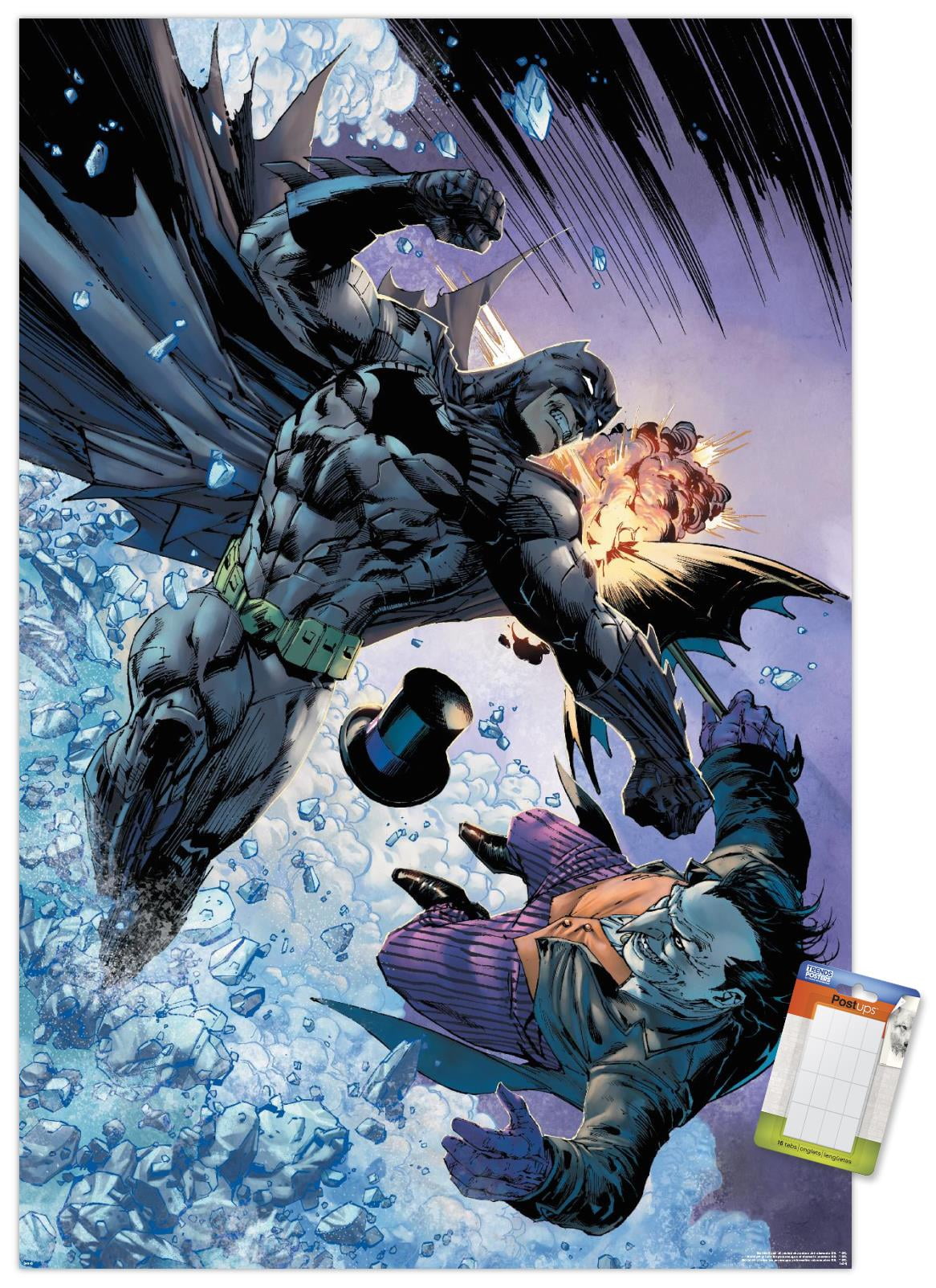 DC Comics Batman - Batman Fighting The Penguin Wall Poster, 22.375" x ...