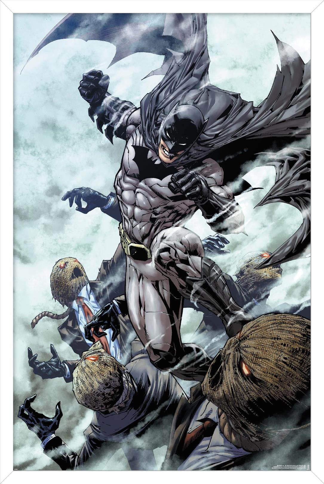 DC Comics Batman - Batman Fighting The Scarecrow Wall Poster, 22.375" x ...
