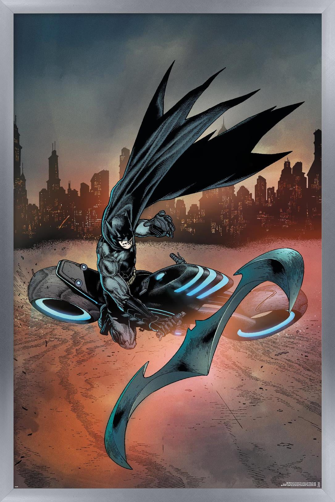 DC Comics Batman - Batman throwing Batarang Wall Poster, 22.375" x 34 ...