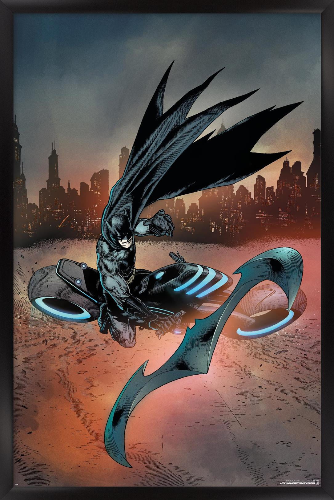 DC Comics Batman - Batman throwing Batarang Wall Poster, 22.375" x 34 ...