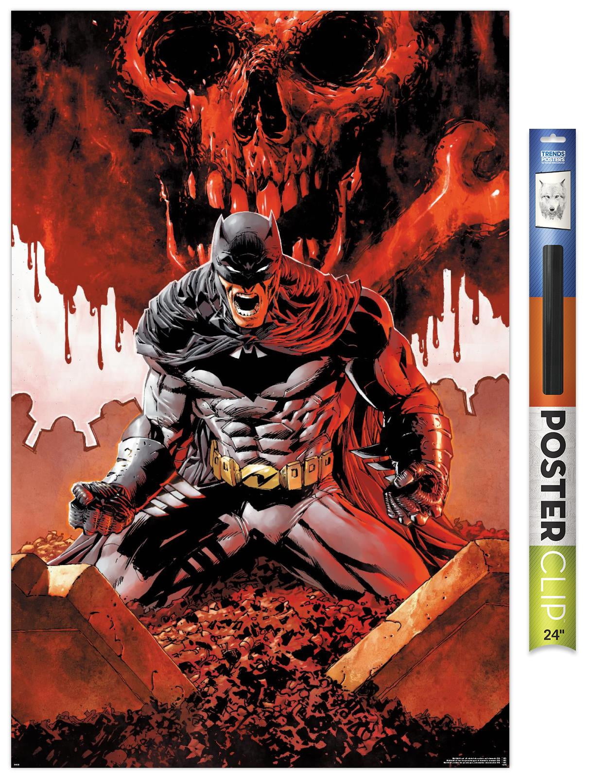 DC Comics Batman - Batman with Bones Wall Poster, 22.375" x 34 ...