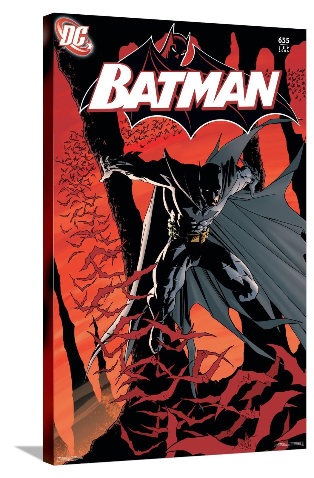 DC Comics Batman - Bats Cover Canvas Wall Poster, 22.375" x 34 ...