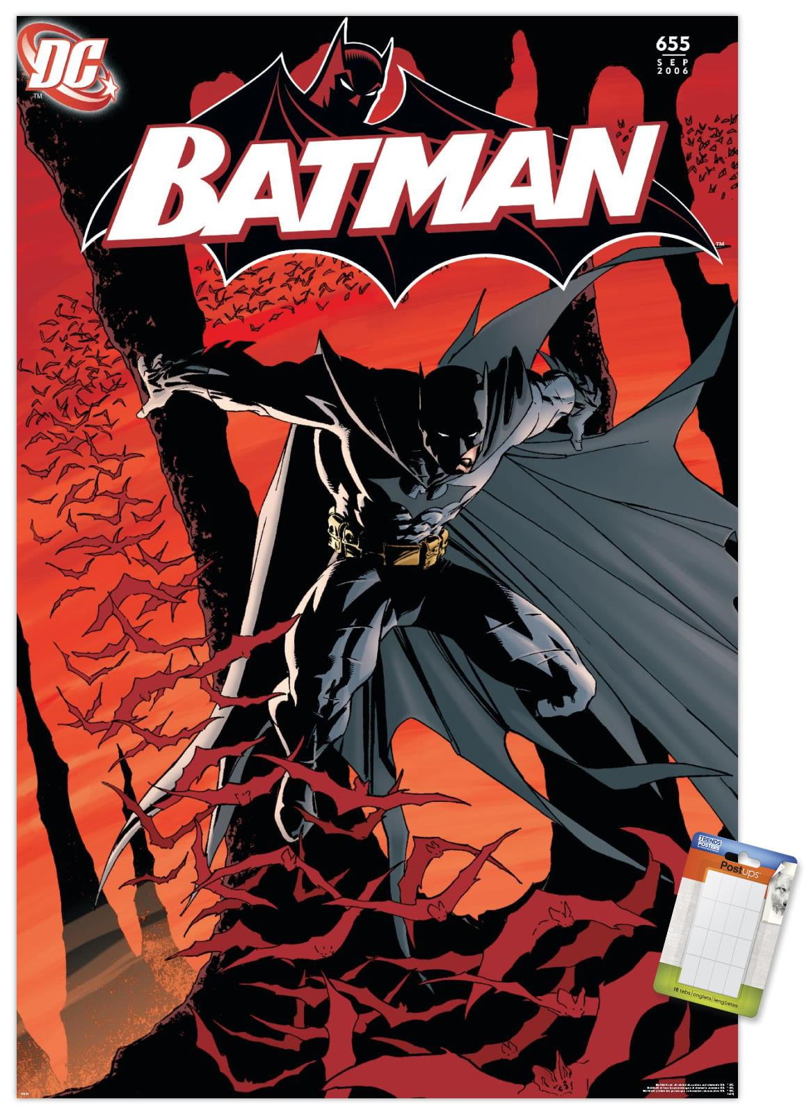 DC Comics Batman - Bats Cover Wall Poster, 14.725" x 22.375" - Walmart.com