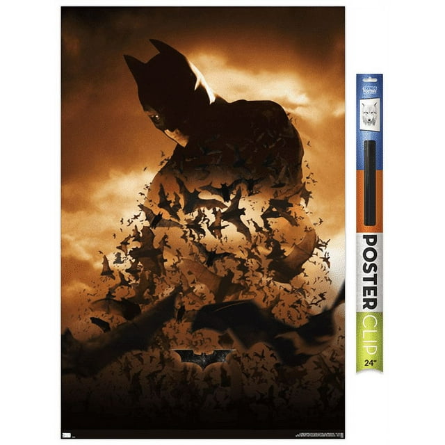 DC Comics Batman Begins - Batman One Sheet Wall Poster, 22.375" x 34 ...