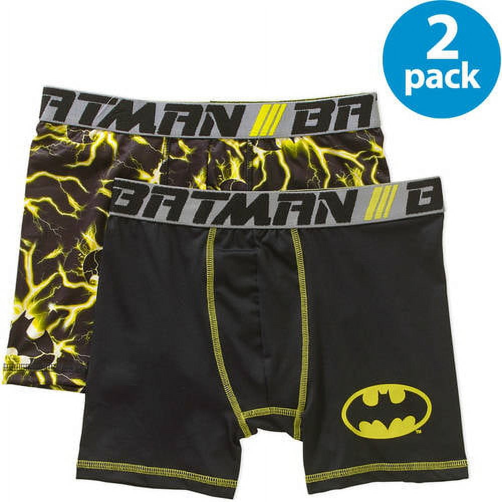 DC Comics Batman, Boys Underwear, 2 Pack Boxer Briefs (Little Boys ...