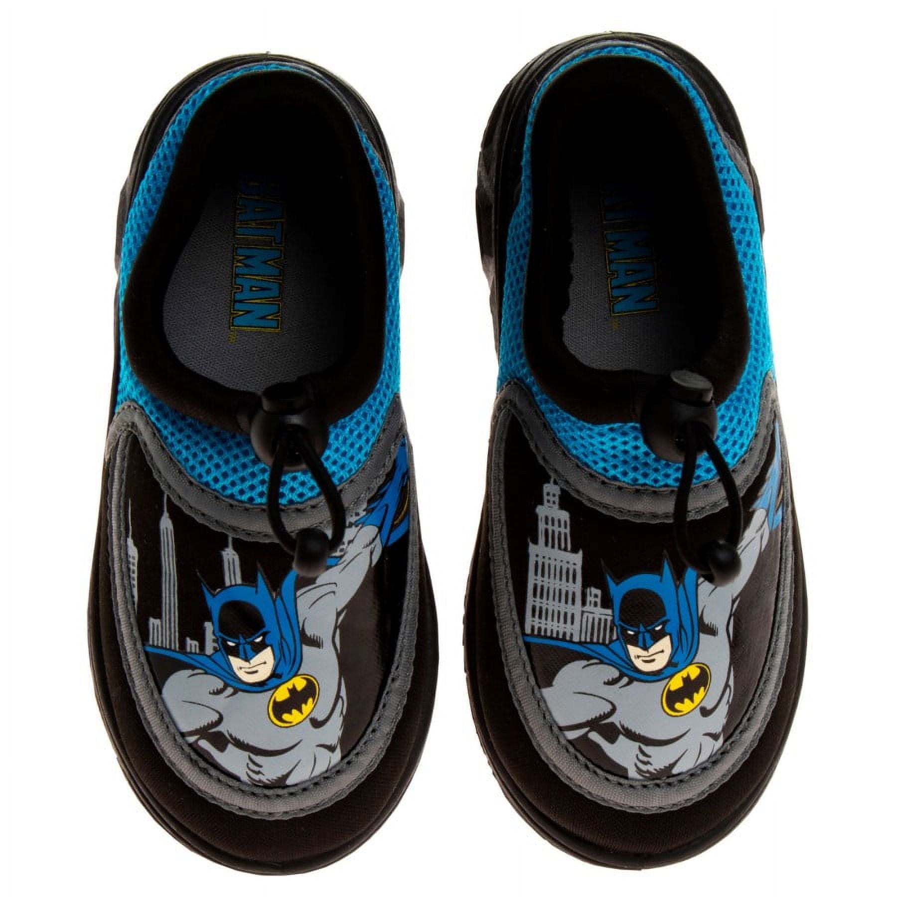 DC Comics Batman Boys Water Shoes - Black/ Grey, 7-8 - Walmart.com