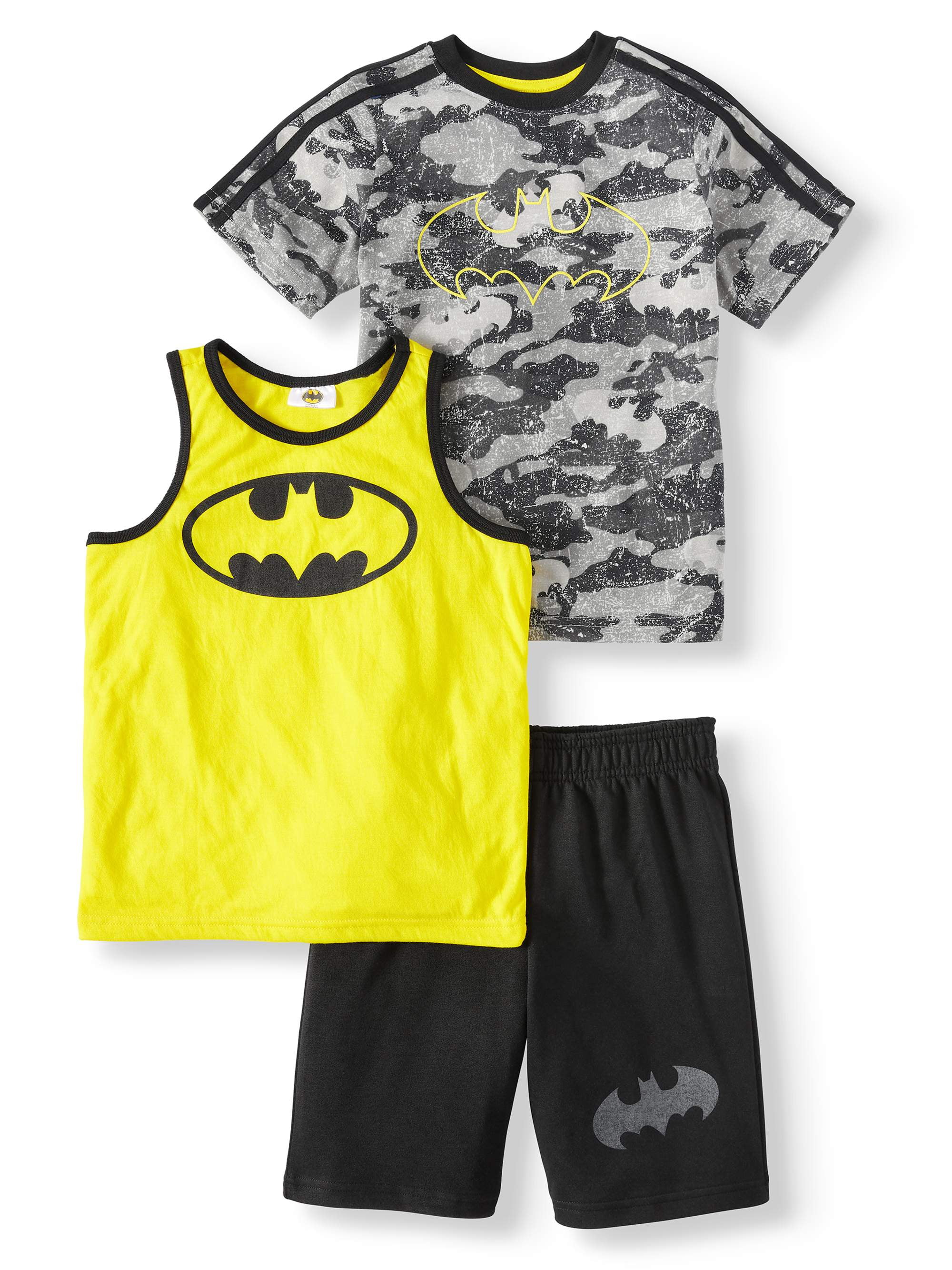 DC Comics Batman Camo Print, 3-Piece Outfit Set (Little Boys) - Walmart.com