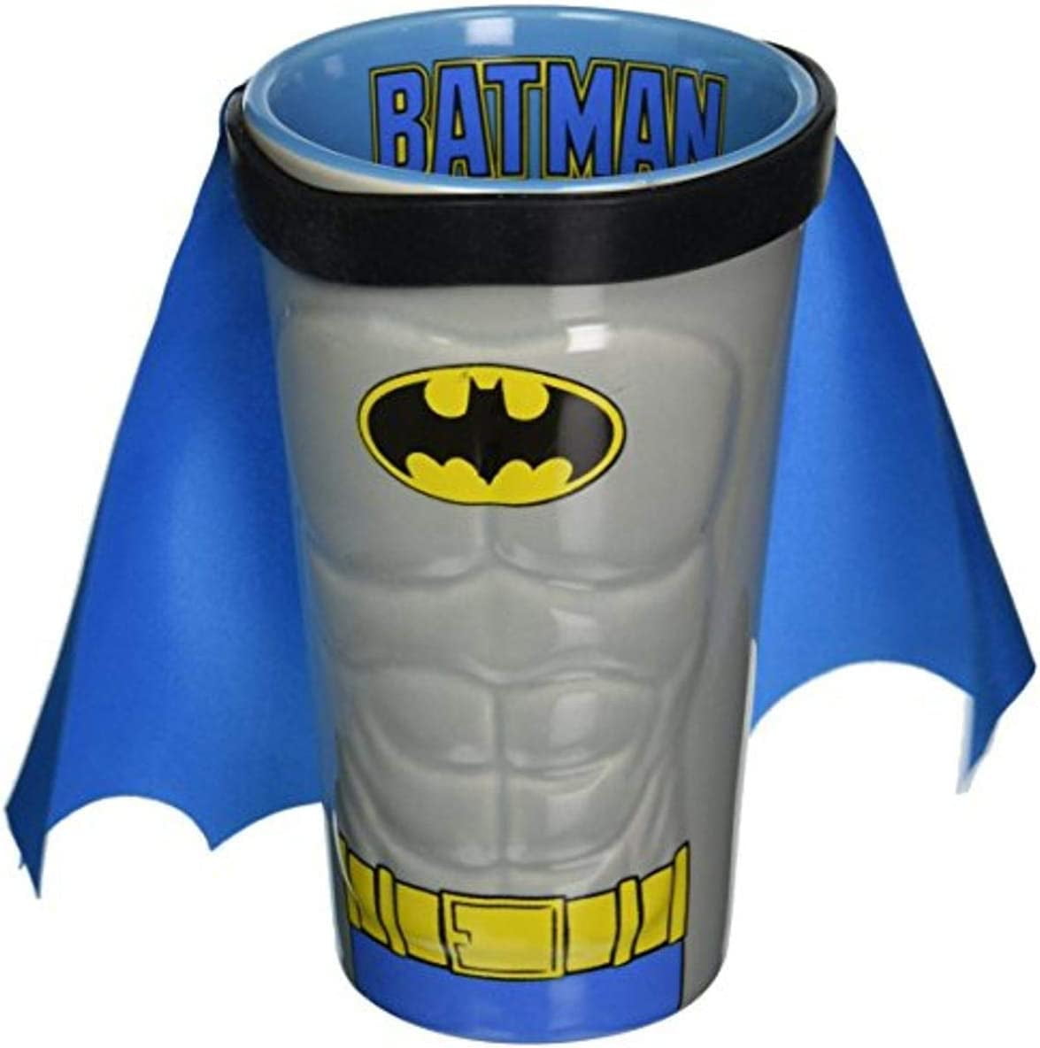 DC Comics Batman Character Chest Molded Ceramic Caped Pint - Walmart.com