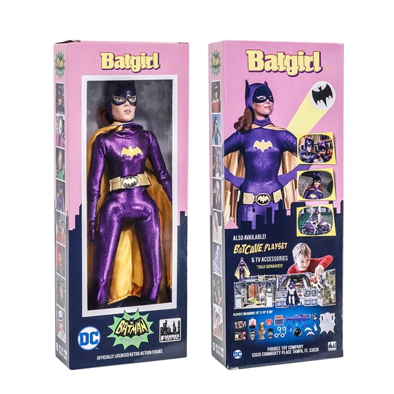 Batman Classic 8 Inch Batgirl Action Figure: TV Series Boxed, Retro ...