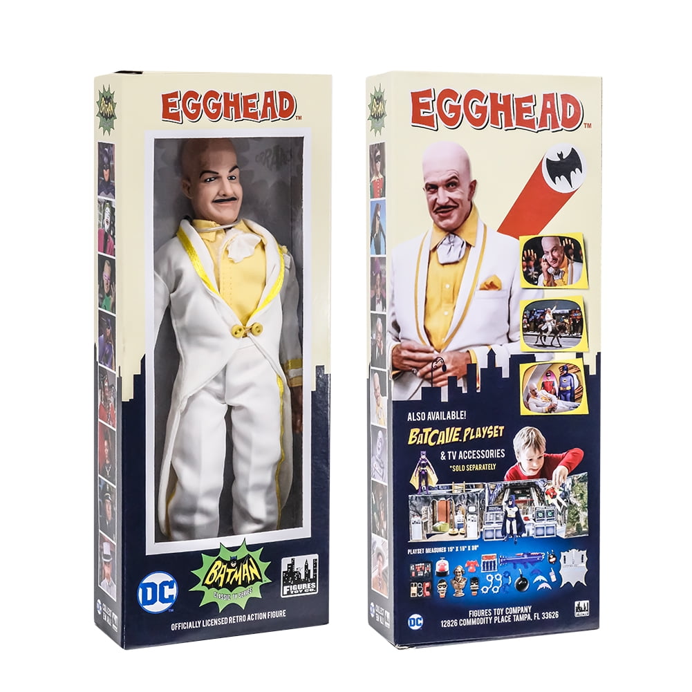 Batman Classic TV Series Boxed 8 Inch Action Figures: Egghead - Walmart.com