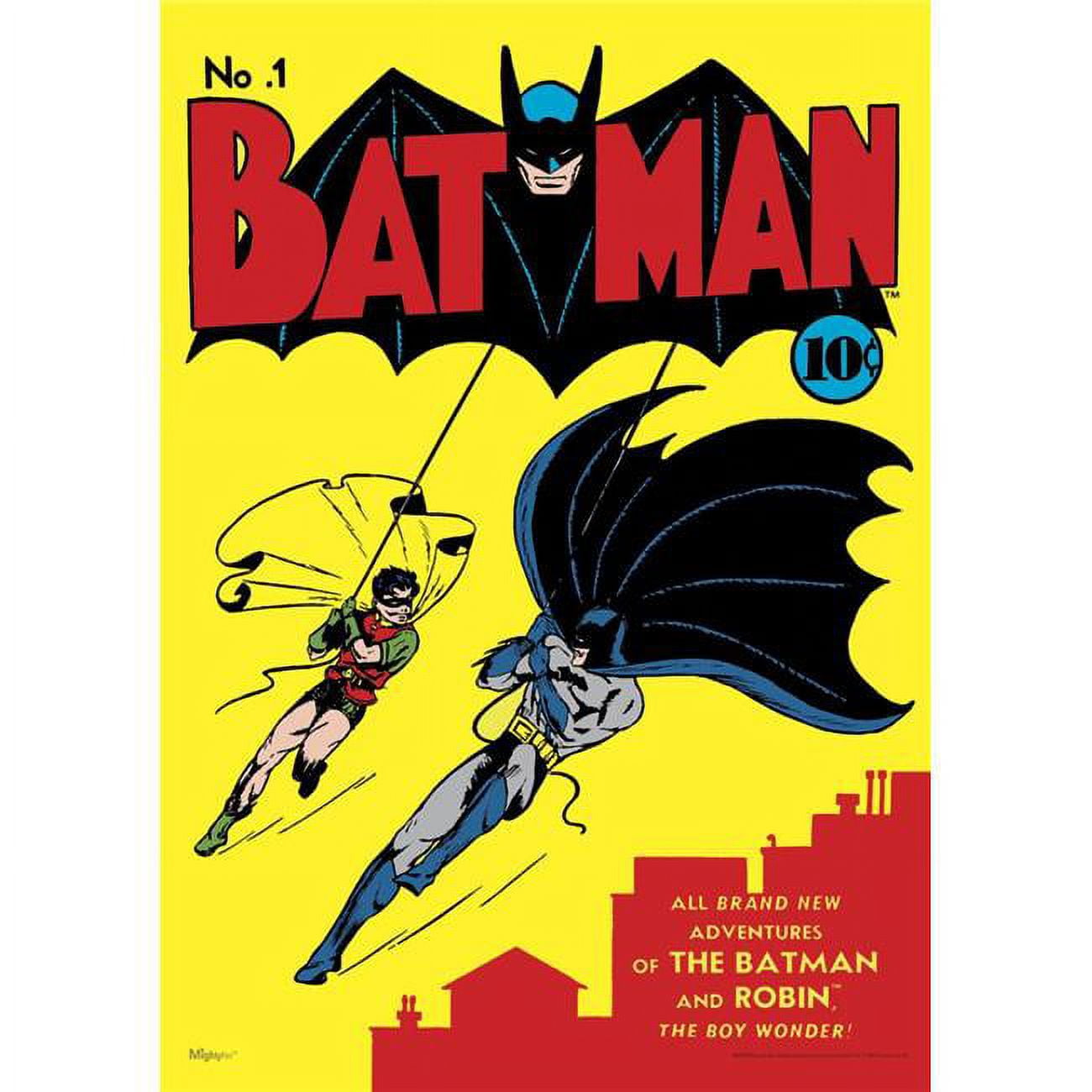 DC Comics (Batman - Comic Edition No. 1) MightyPrint™ Wall Art ...