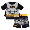 DC Comics Batman Cosplay Rash Guard, Swim Trunks and Detachable Cape ...