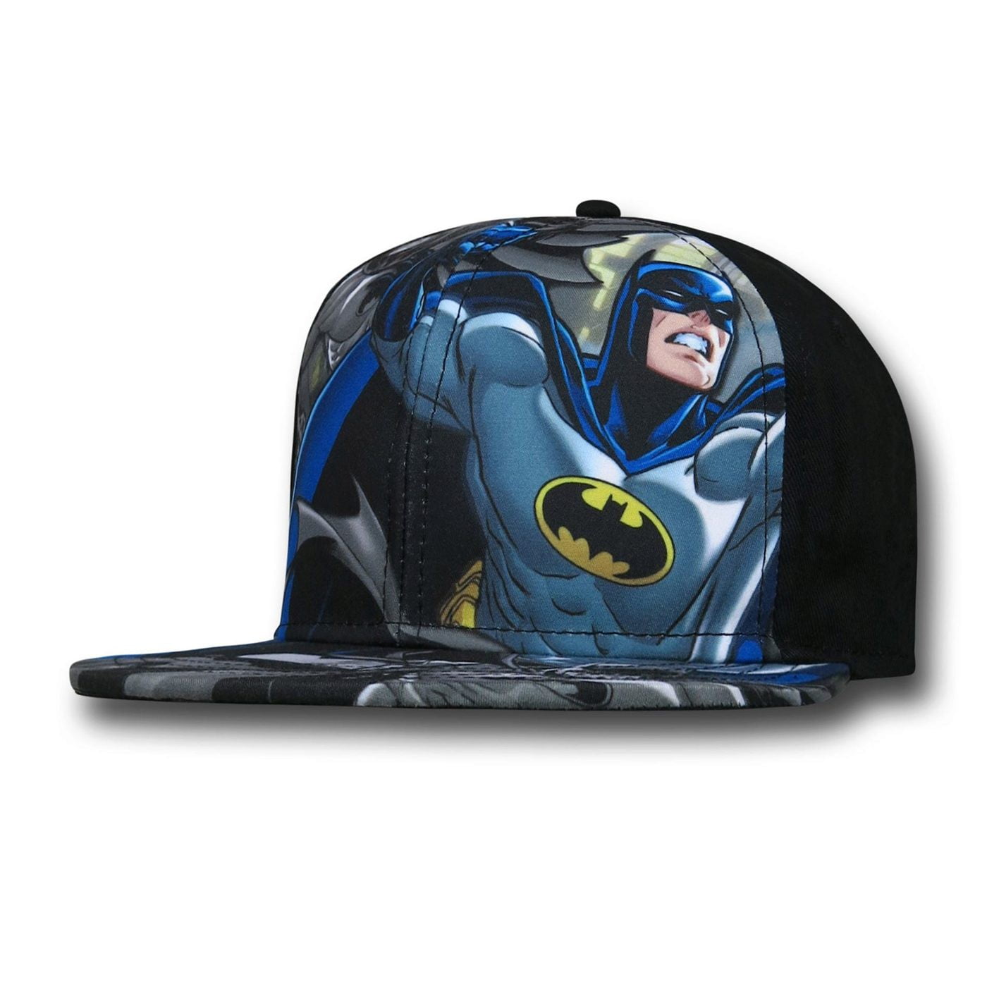 DC Comics Batman Dark Knight Youth Snapback Hat, Urban Sublimation Kids ...