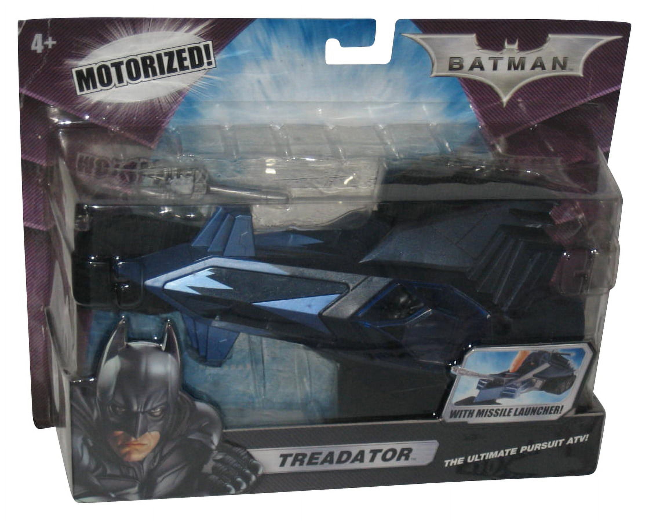DC Comics Batman Dark Knight Treadator Motorized Mattel Toy ATV Vehicle ...