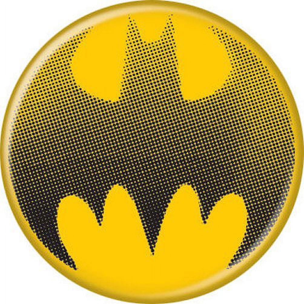 DC Comics Batman Distressed Logo Licensed 1.25 Inch Button 82014 ...
