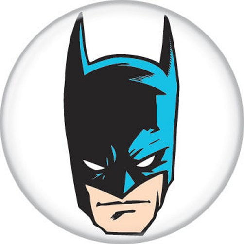 DC Comics Batman Face Licensed 1.25 Inch Button 82602 - Walmart.com