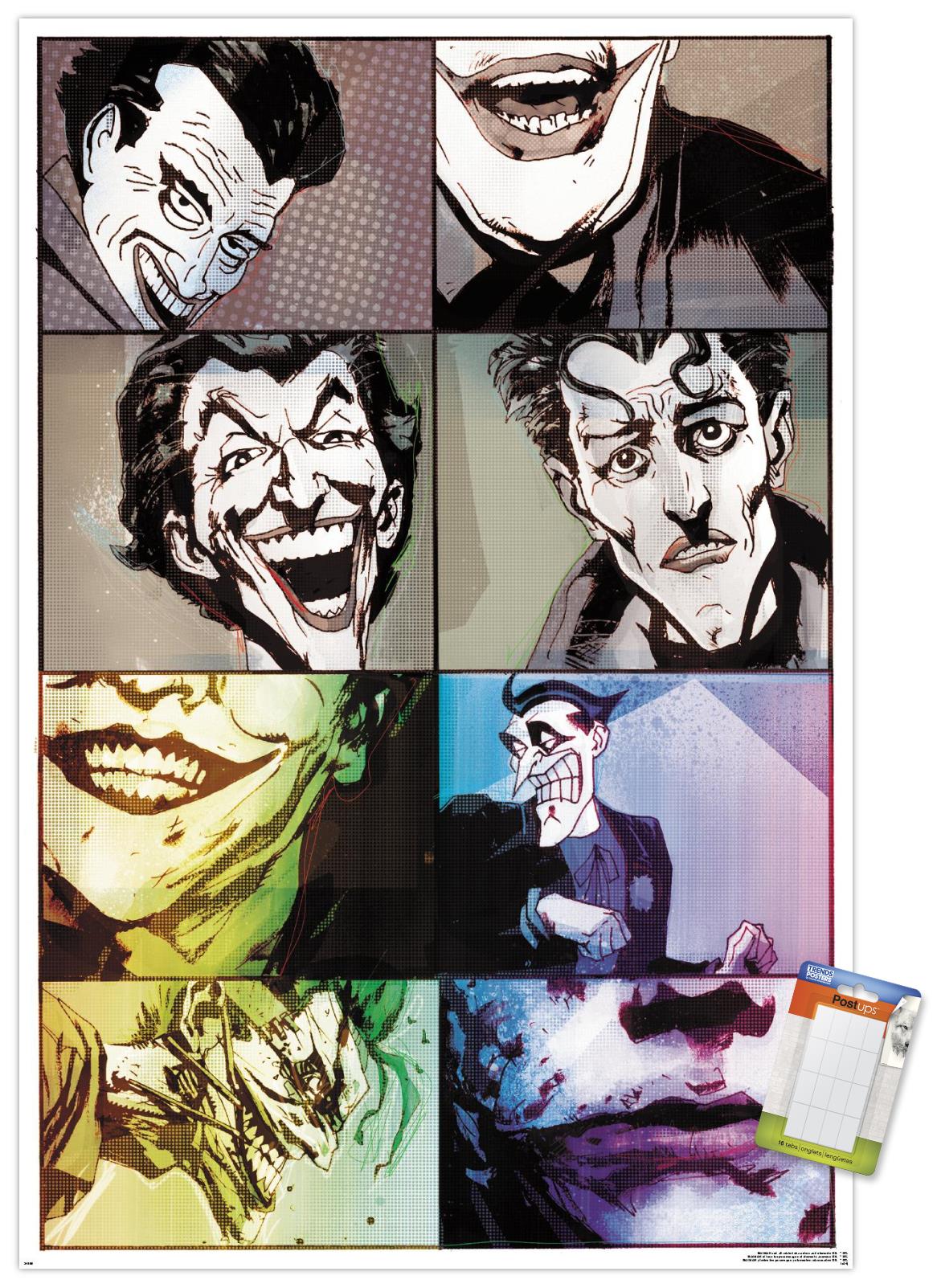 DC Comics Batman - Joker Smiles Wall Poster, 22.375" x 34" - Walmart.com