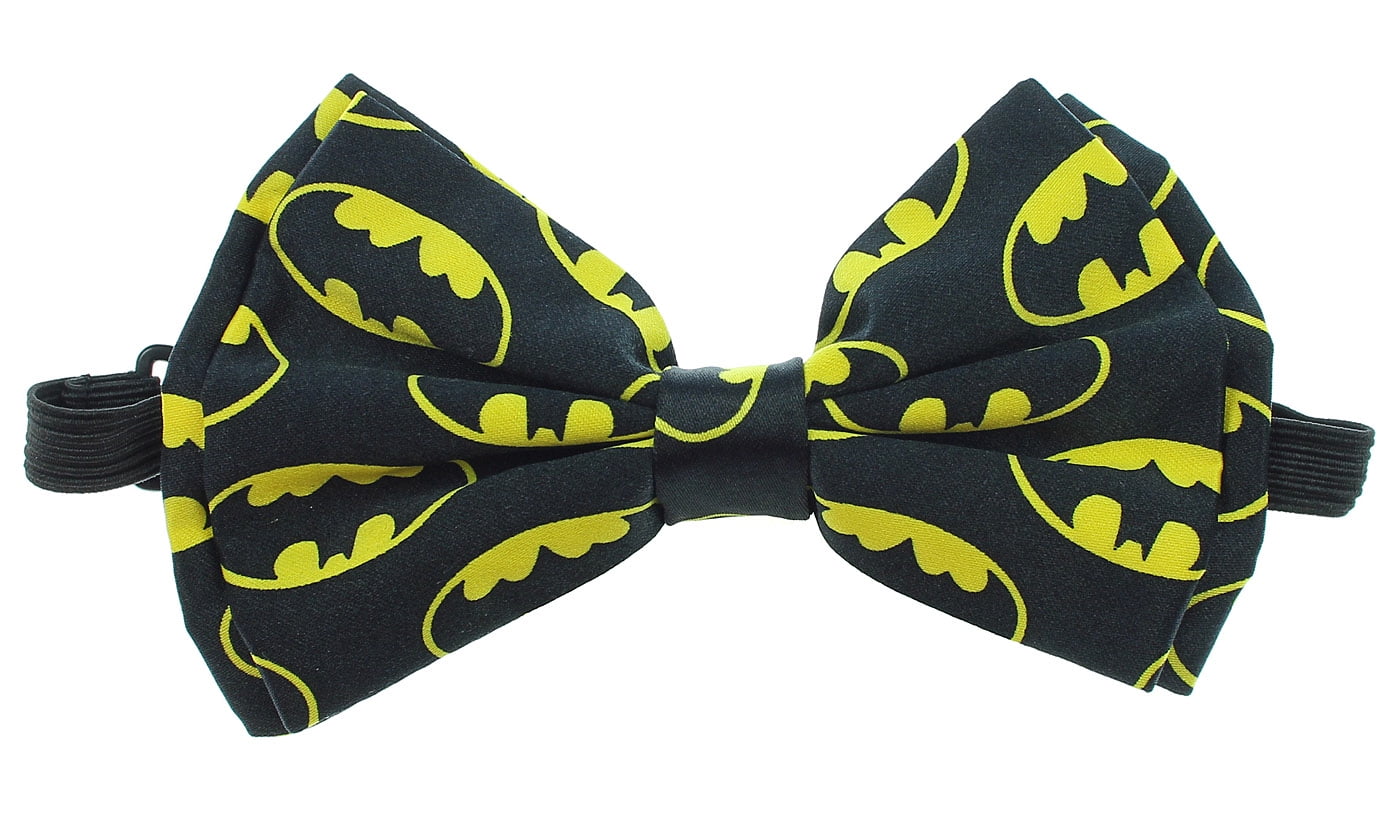 DC Comics Batman Symbols All Over Print Bow Tie - Walmart.com