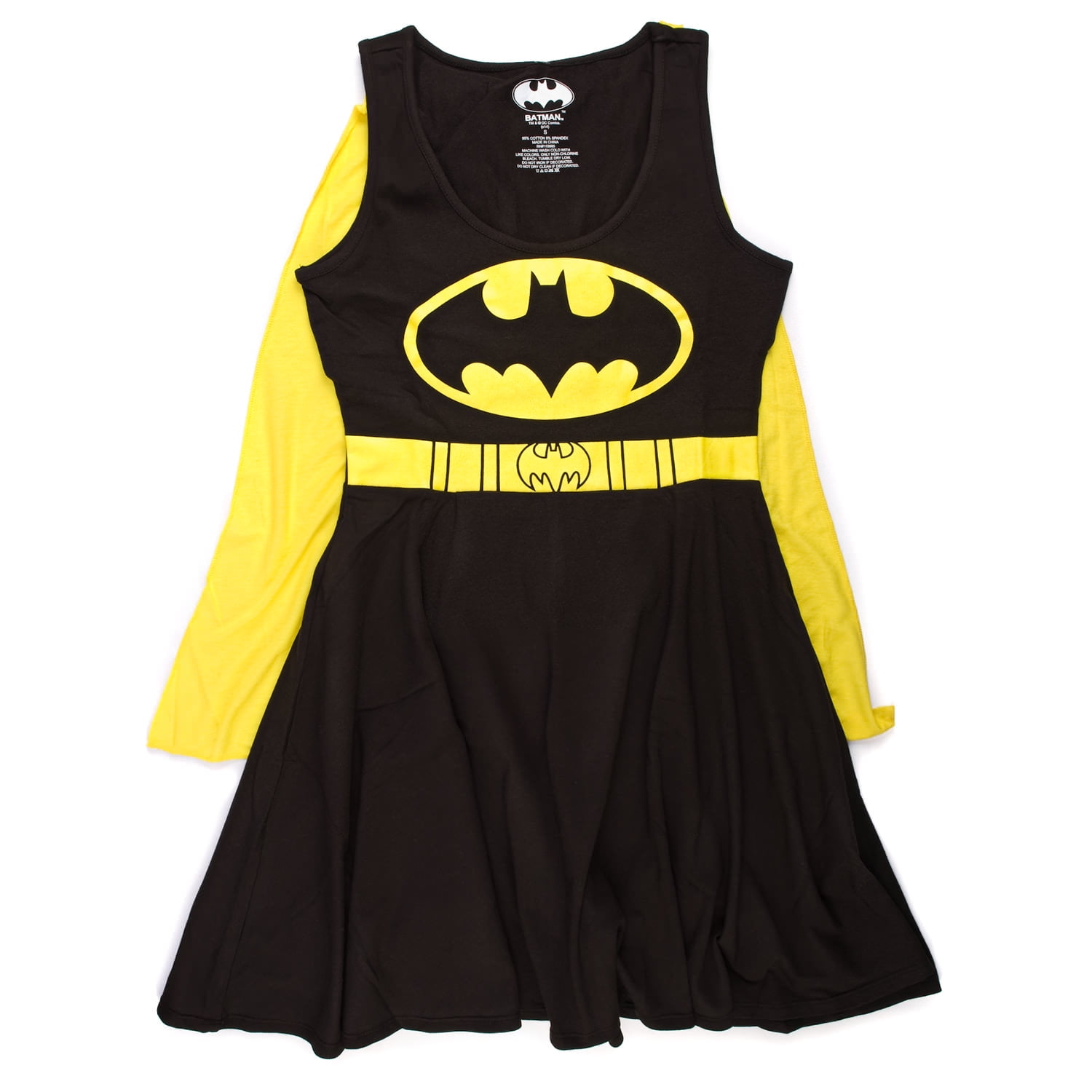 DC Comics Batman Logo Juniors Cape Dress - Walmart.com